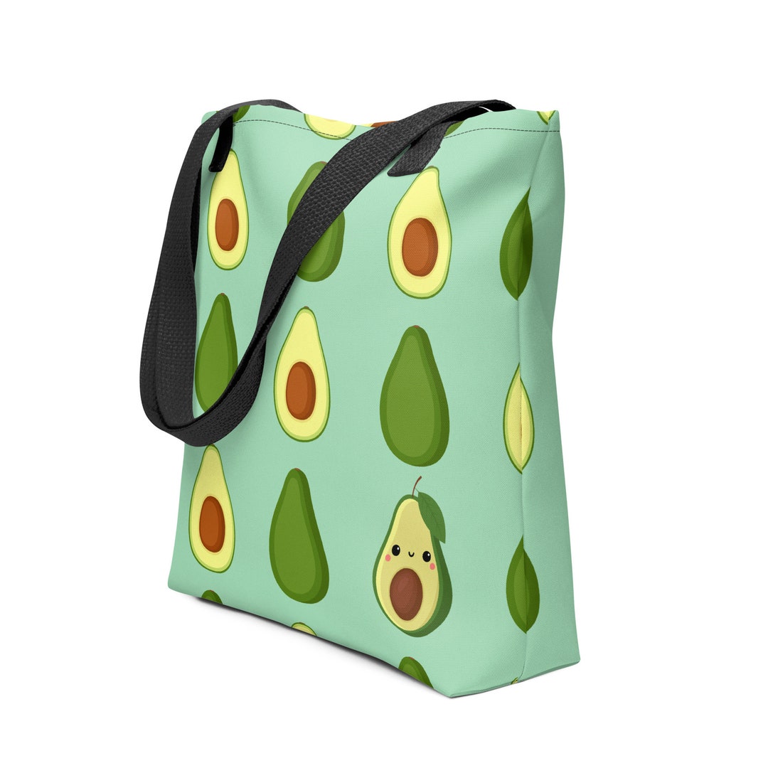 Avocado Cute Tote Bag, Handbag, Kawaii for Women, for Teens Girls! - Etsy
