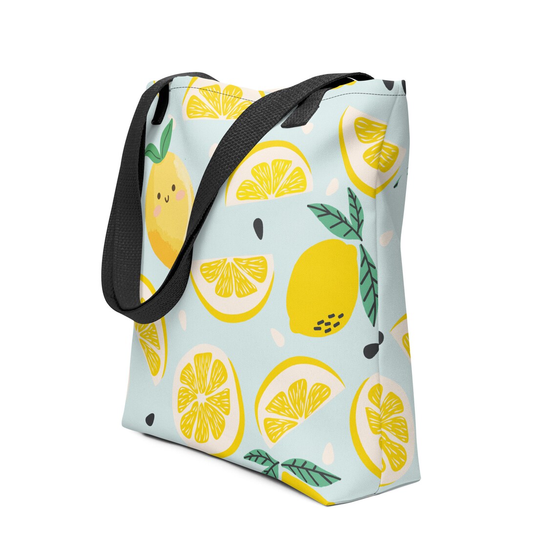 Lemons Cute Kawaii Tote Bag, Handbag, for Women, Teens, Girls Lemonade ...