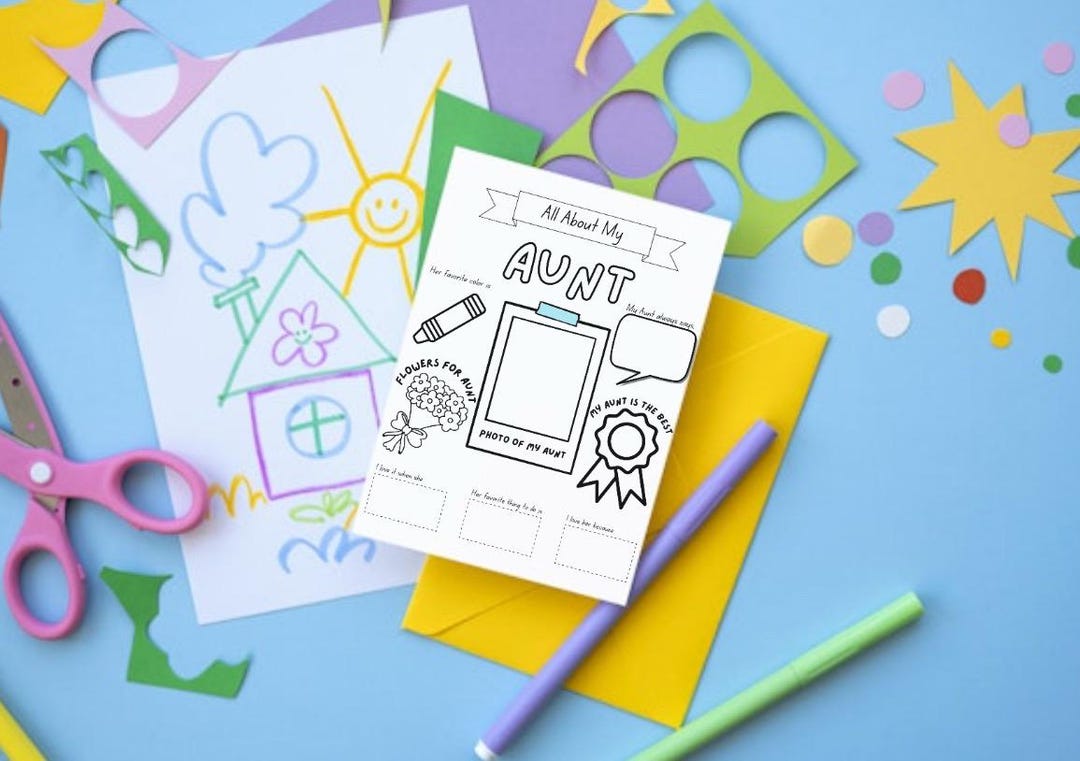 Printable Mother’s Day Activity Worksheet // Kids Interview Page for ...