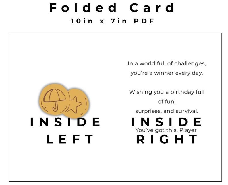 Squid Game Birthday Card Printable // Funny Player 001 Card // Squid ...