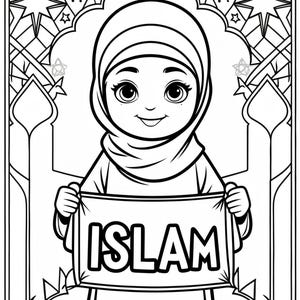 My First Islamic Coloring Pages - 50 Fun & Educational Printable Pages ...