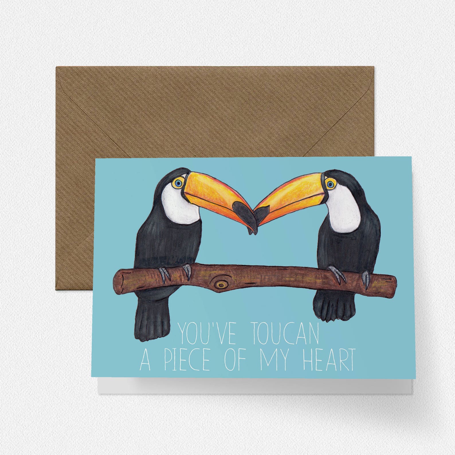 Toucan Love Card - Etsy