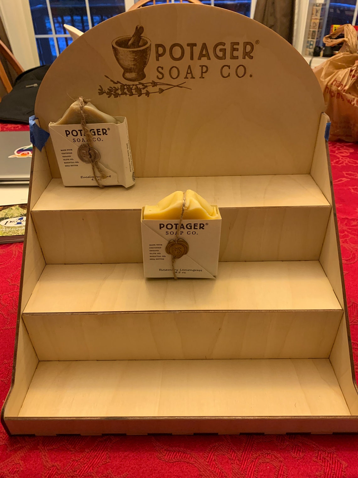 Soap Shelf Retail Display Digital File for Handmade Soap - Etsy