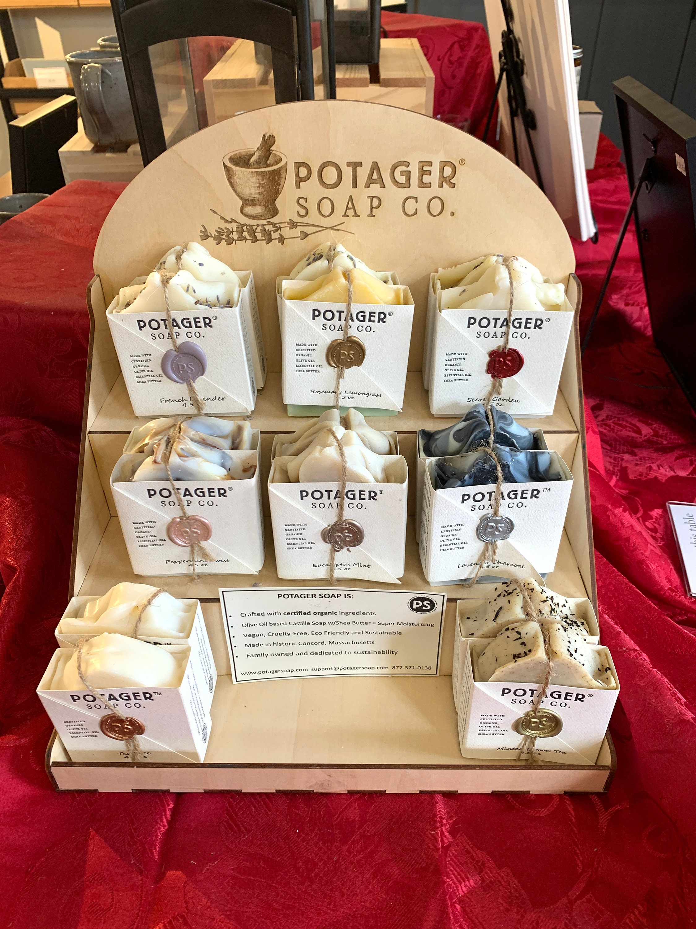 Handmade Soap Display Ideas Wholesale