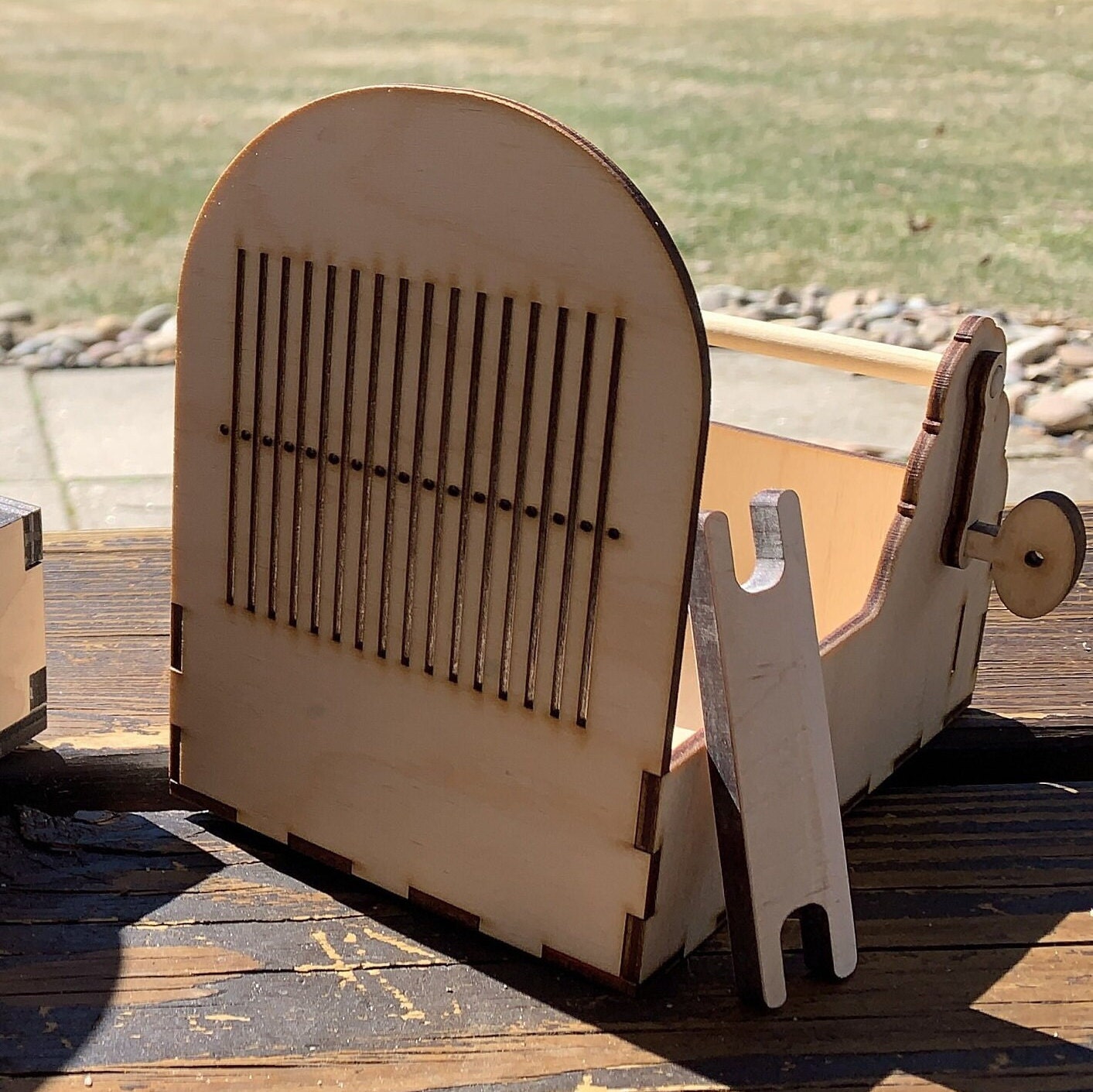 DIY MINI 18th Century Style Tape Loom - Wood Laser Cut - DIY - Etsy