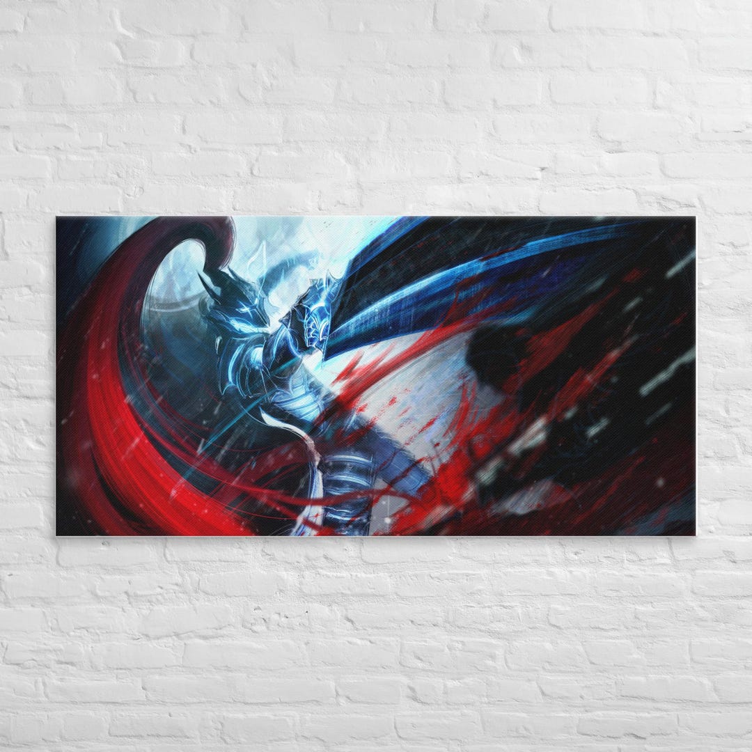 Canvas Shadow Igris Fanart (solo Leveling) - Etsy