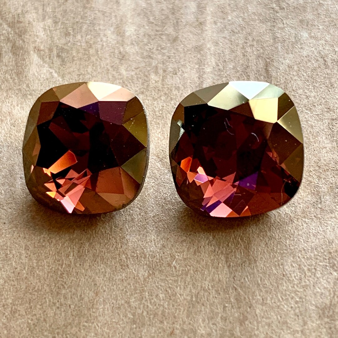 Swarovski Burgundy Champagne Stones - Etsy
