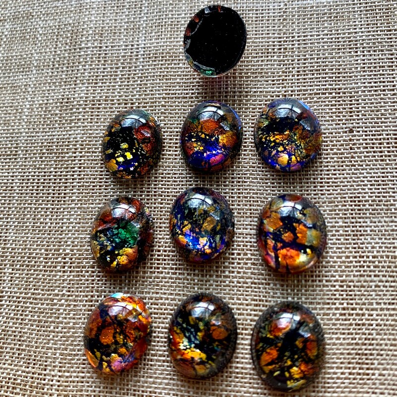 Opal Dichroic Cabochon - Etsy