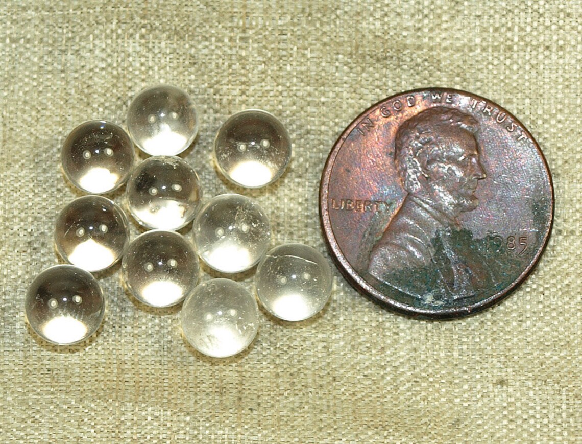 Pack of 50 Small 6mm Quartz Crystal Balls From the Lou Zeldis Studio - Etsy