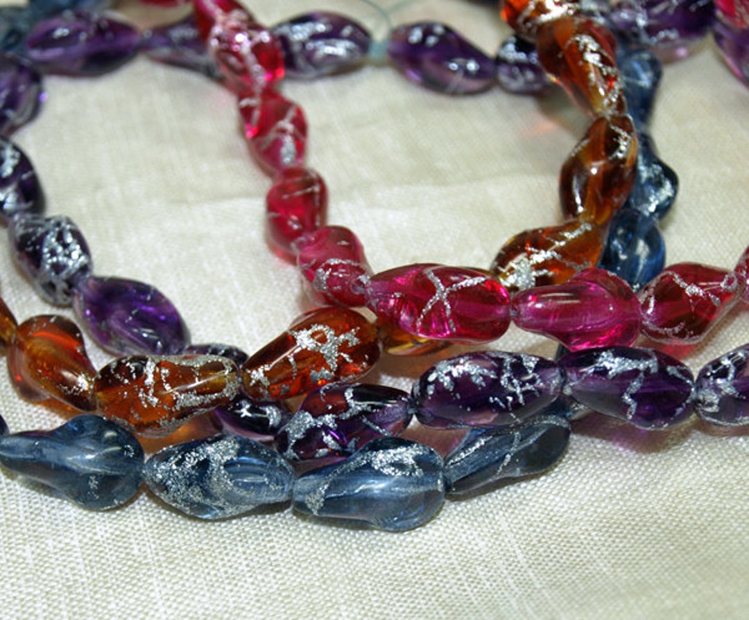 Vintage German Glass Beads - Etsy