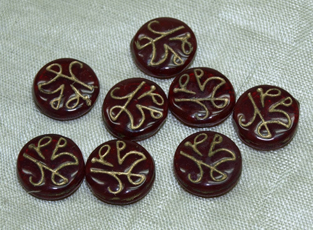 Bag of 8 2-sided Islamic Cabs, Arabic Stones - Etsy