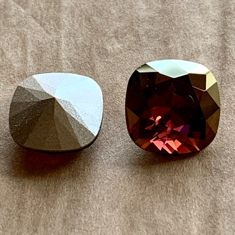 Swarovski Burgundy Champagne Stones - Etsy