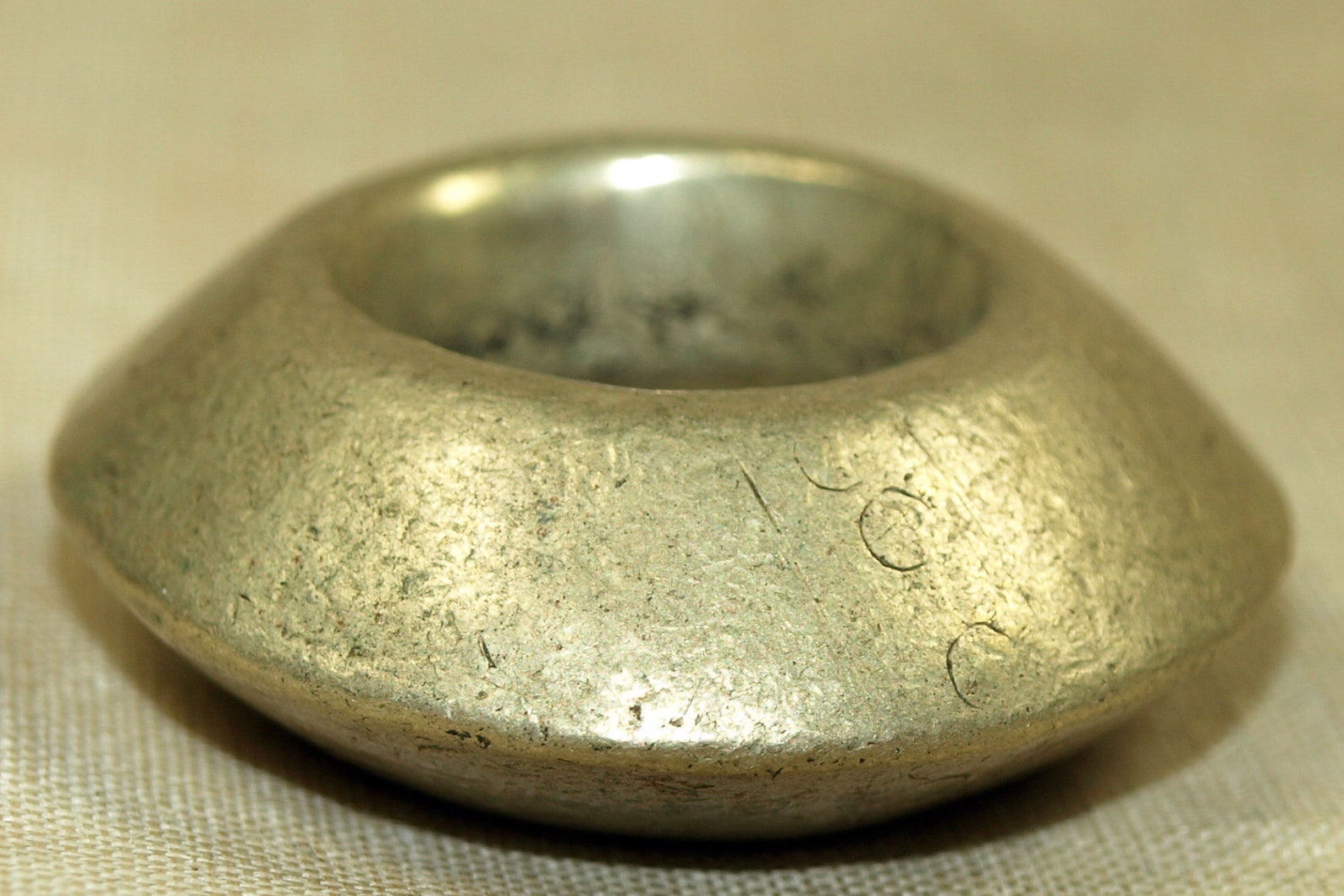 Three LARGE Heavy Solid Cast Brass Antique Hair Rings From | Etsy