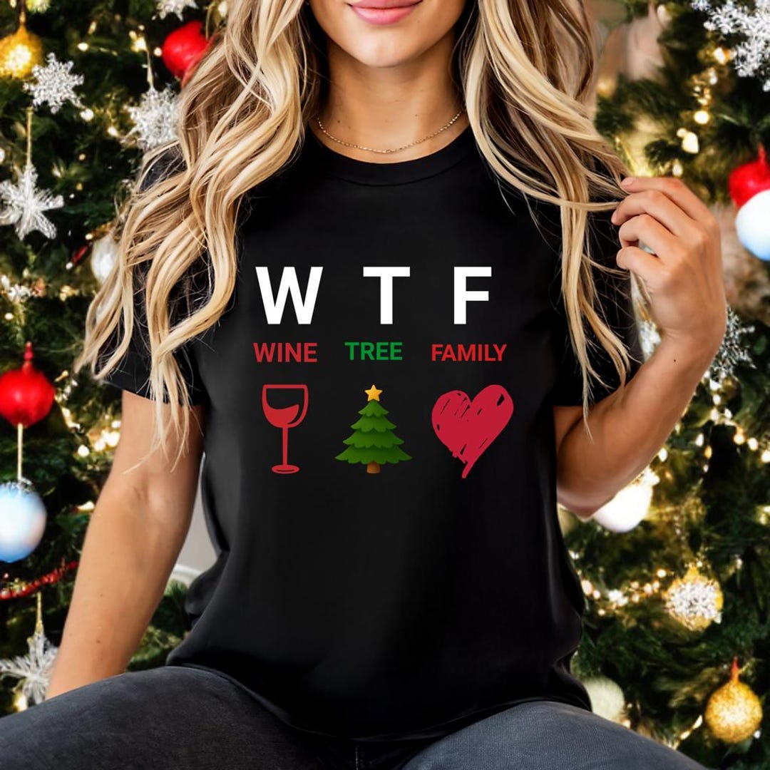 Christmas WTF Print - New Year Family PNG (digital Download) - Funny ...