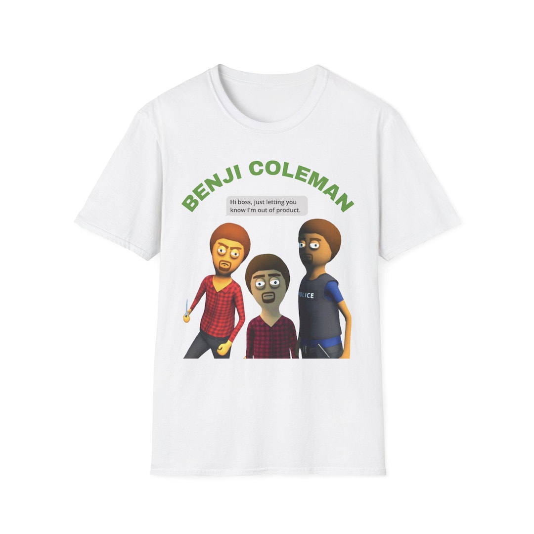 Benji Coleman Funny Custom T-shirt, Gamer Tee, Unisex Softstyle Shirt ...