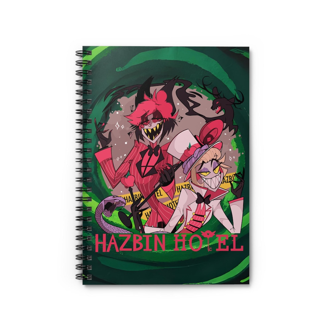 Hazbin Hotel Spiral Notebook - Etsy