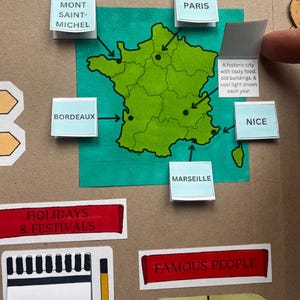 France Study Lapbook Download | Printable | Creative Activity ...