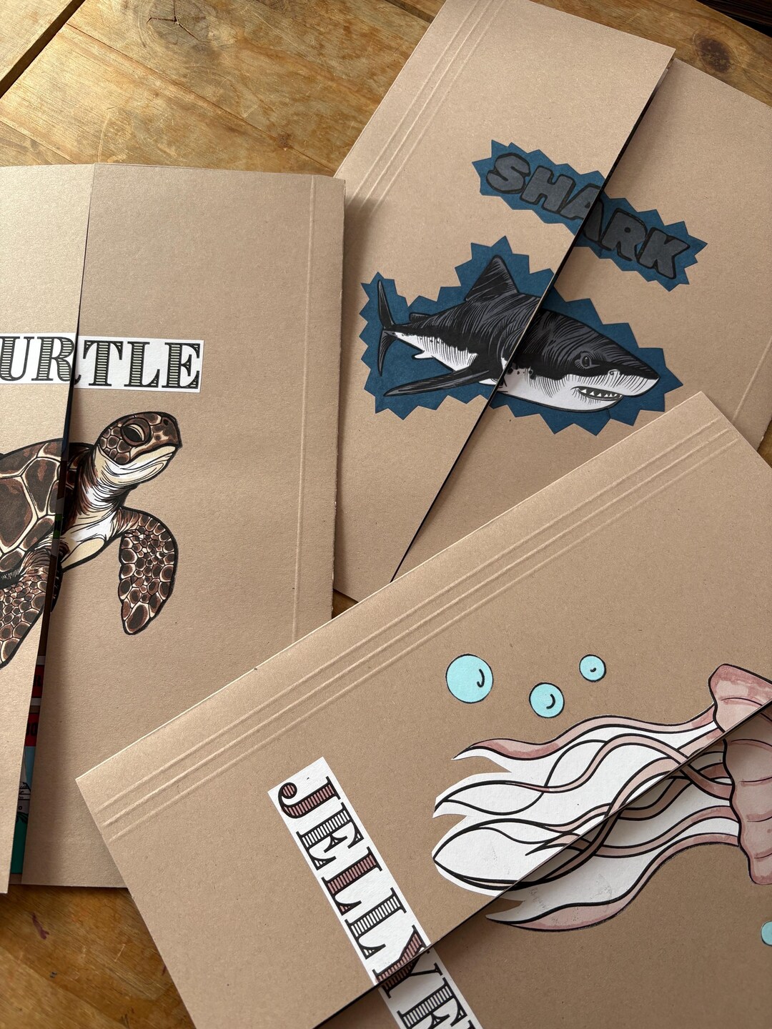 Marine Life Study Pack | Shark, Turtle, Jellyfish | Mini Bundle ...