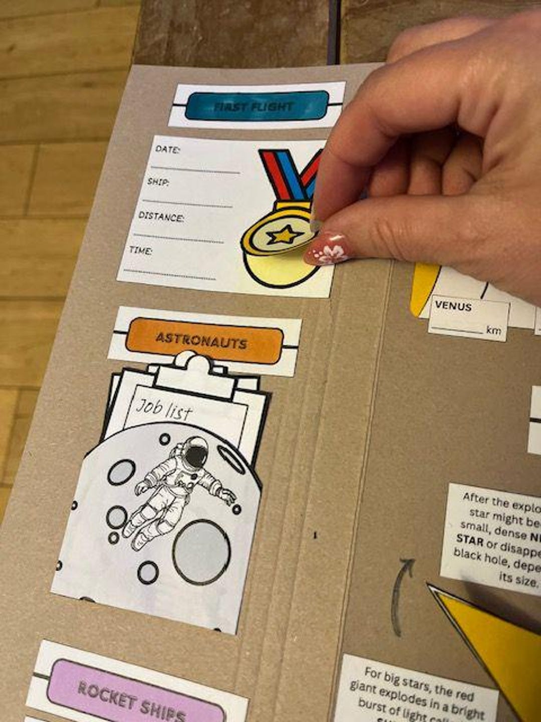 Space Study Lapbook Download | Printable | Creative Activity ...