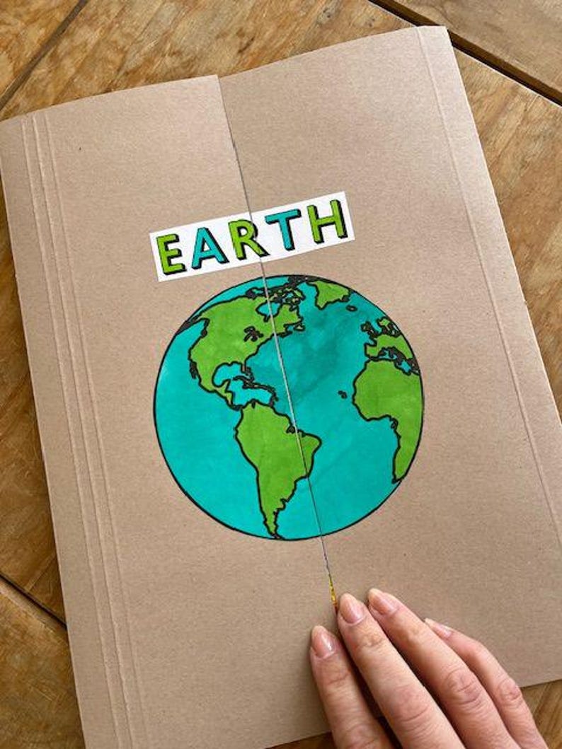 Earth Study Lapbook Download | Printable | Creative Activity ...