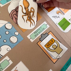 Ocean Creatures Study Lapbook Download | Printable | Creative Activity ...