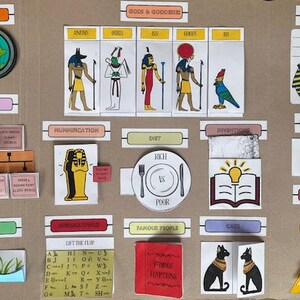 Ancient Egypt Study Lapbook Download | Printable | Creative Activity ...
