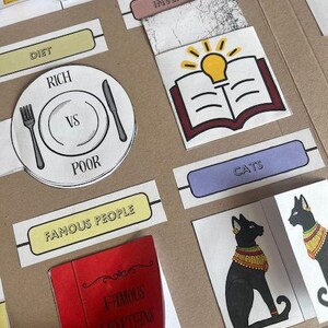 Ancient Egypt Study Lapbook Download | Printable | Creative Activity ...