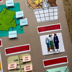 France Study Lapbook Download | Printable | Creative Activity ...