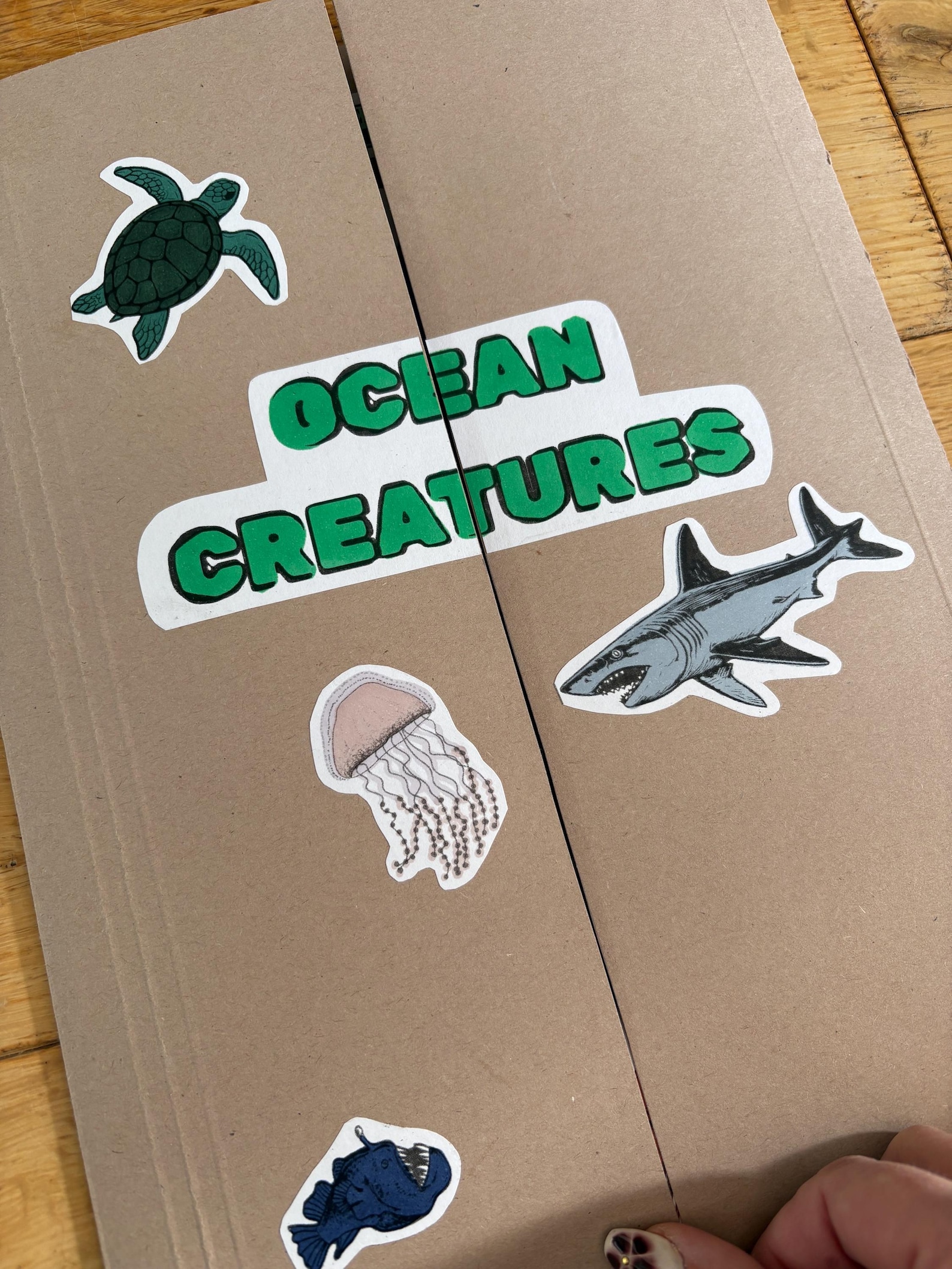 Ocean Creatures Study Lapbook Download | Printable | Creative Activity ...