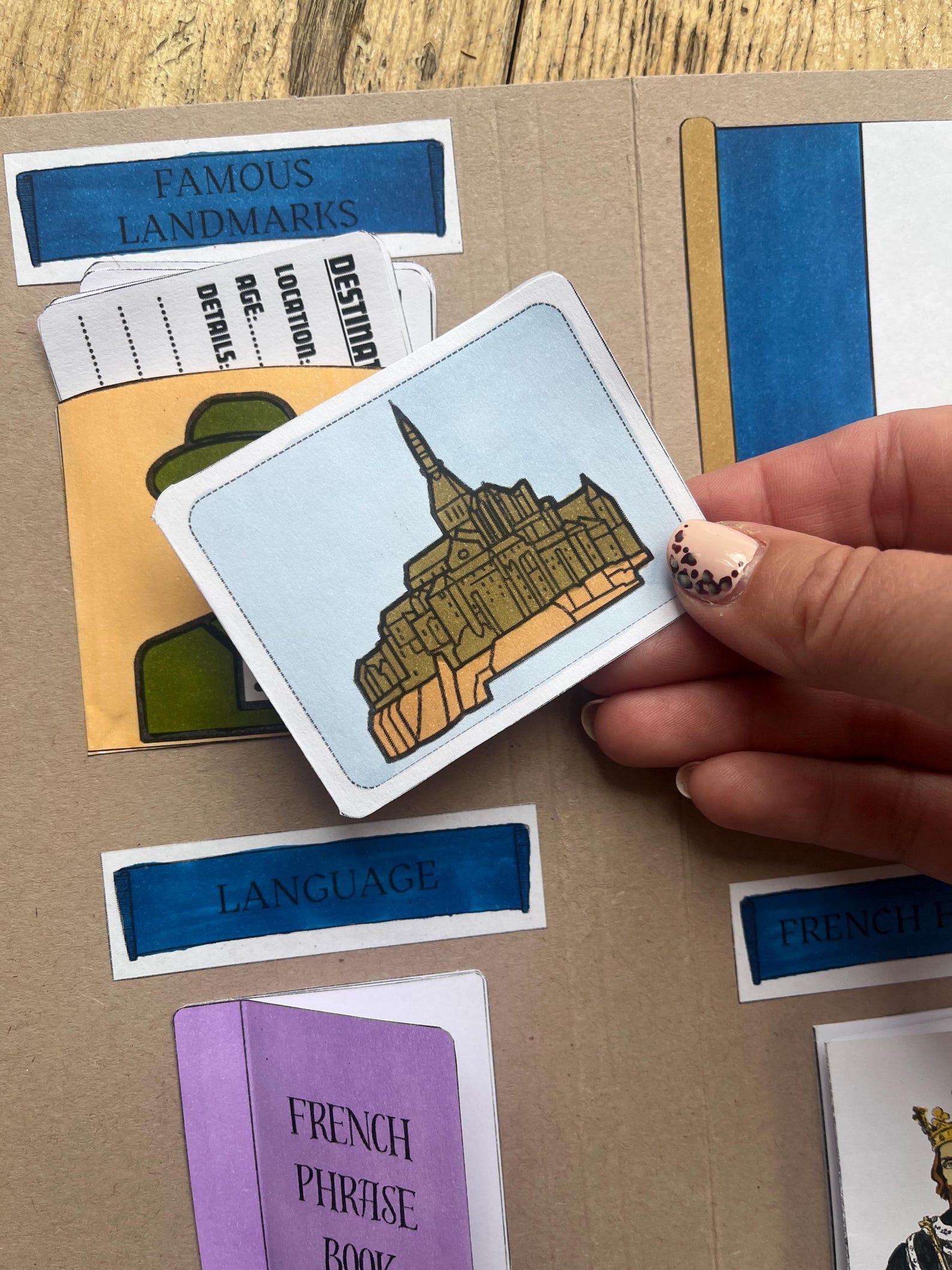 France Study Lapbook Download | Printable | Creative Activity ...