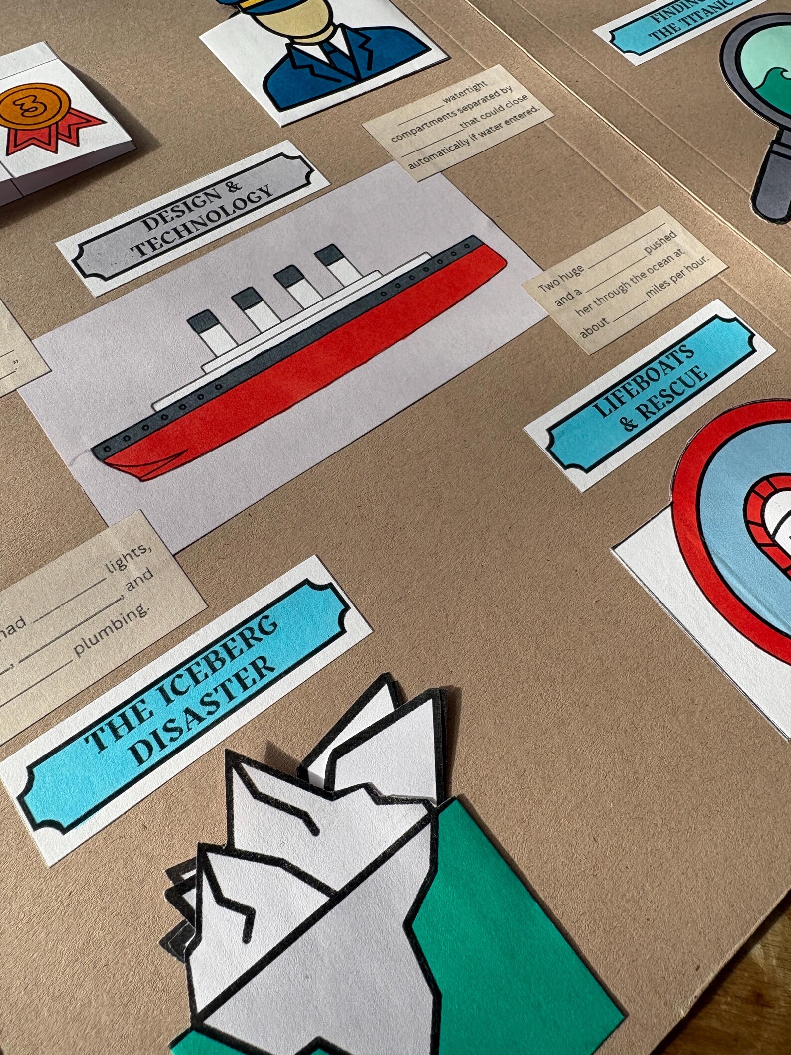 The Titanic Unit Study Lapbook Download | Printable | History Activity ...