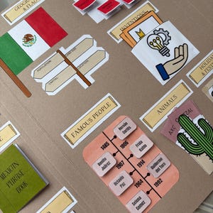 Mexico Study Lapbook Download | Printable | Geography Activity ...