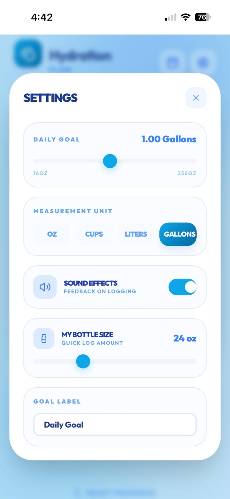 Water Intake Tracker App | Aesthetic Hydration Log | Daily Water ...