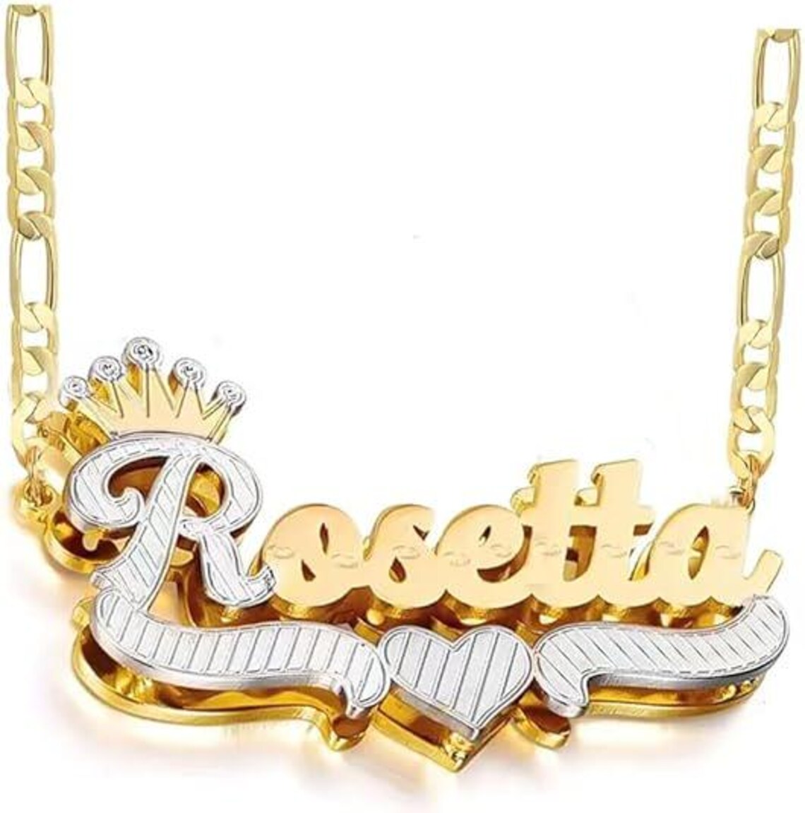 Handmade Customized Name Locket Gold Plated & White Gold Plated - Etsy