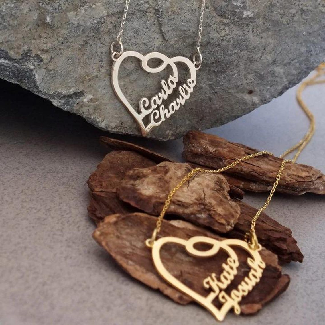 Handmade Customized Name Locket Gold Plated & White Gold Plated - Etsy