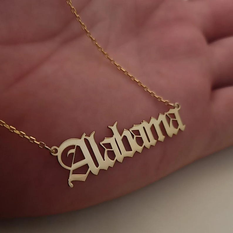 Handmade Customized Name Locket Gold Plated & White Gold Plated - Etsy