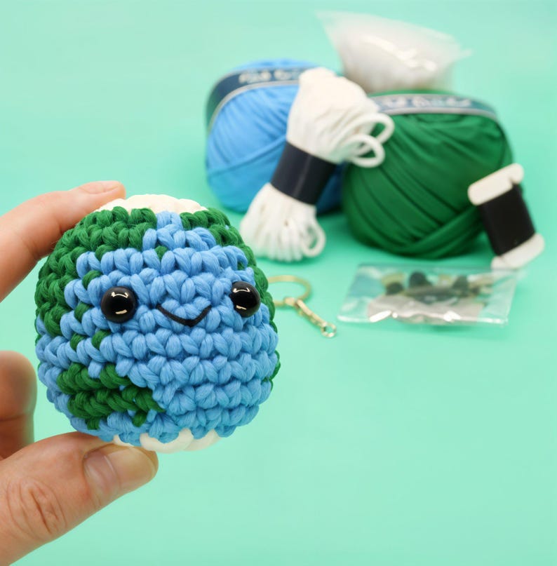 Planet Earth Amigurumi Crochet Pattern - Etsy
