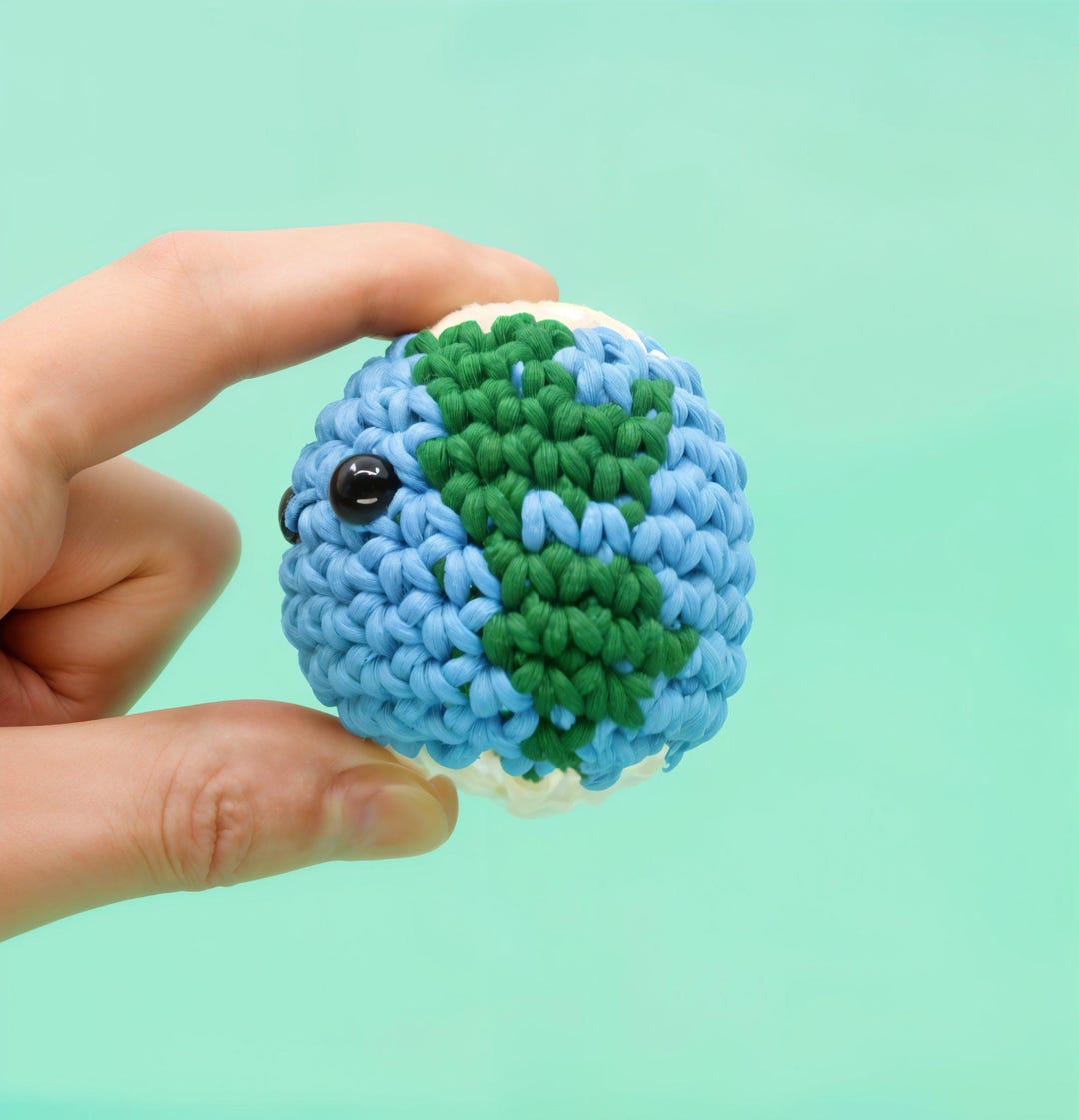 Planet Earth Amigurumi Crochet Pattern - Etsy