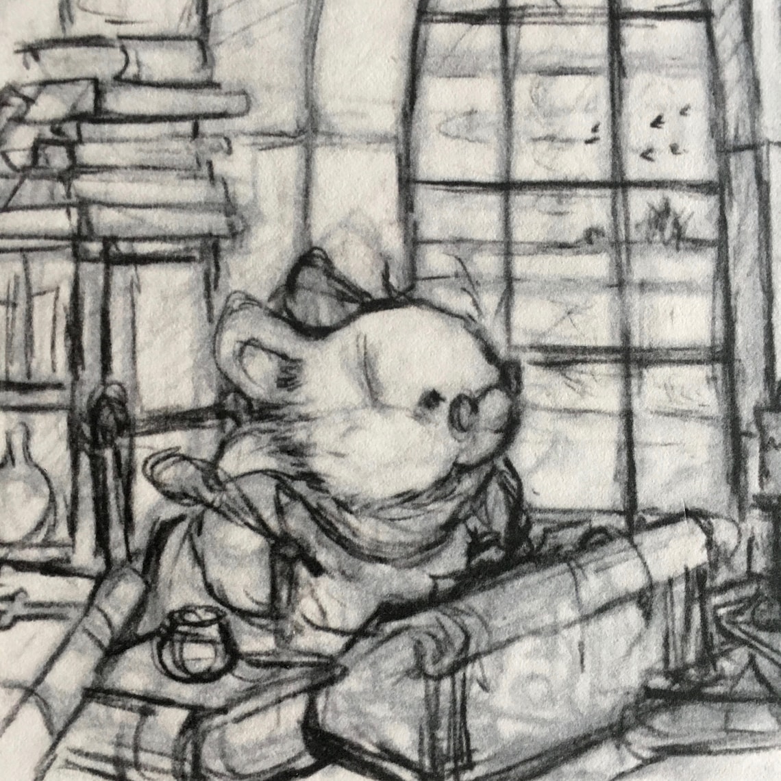 The Redwall Sketchbooks Print Series 1. Father Abbot A | Etsy