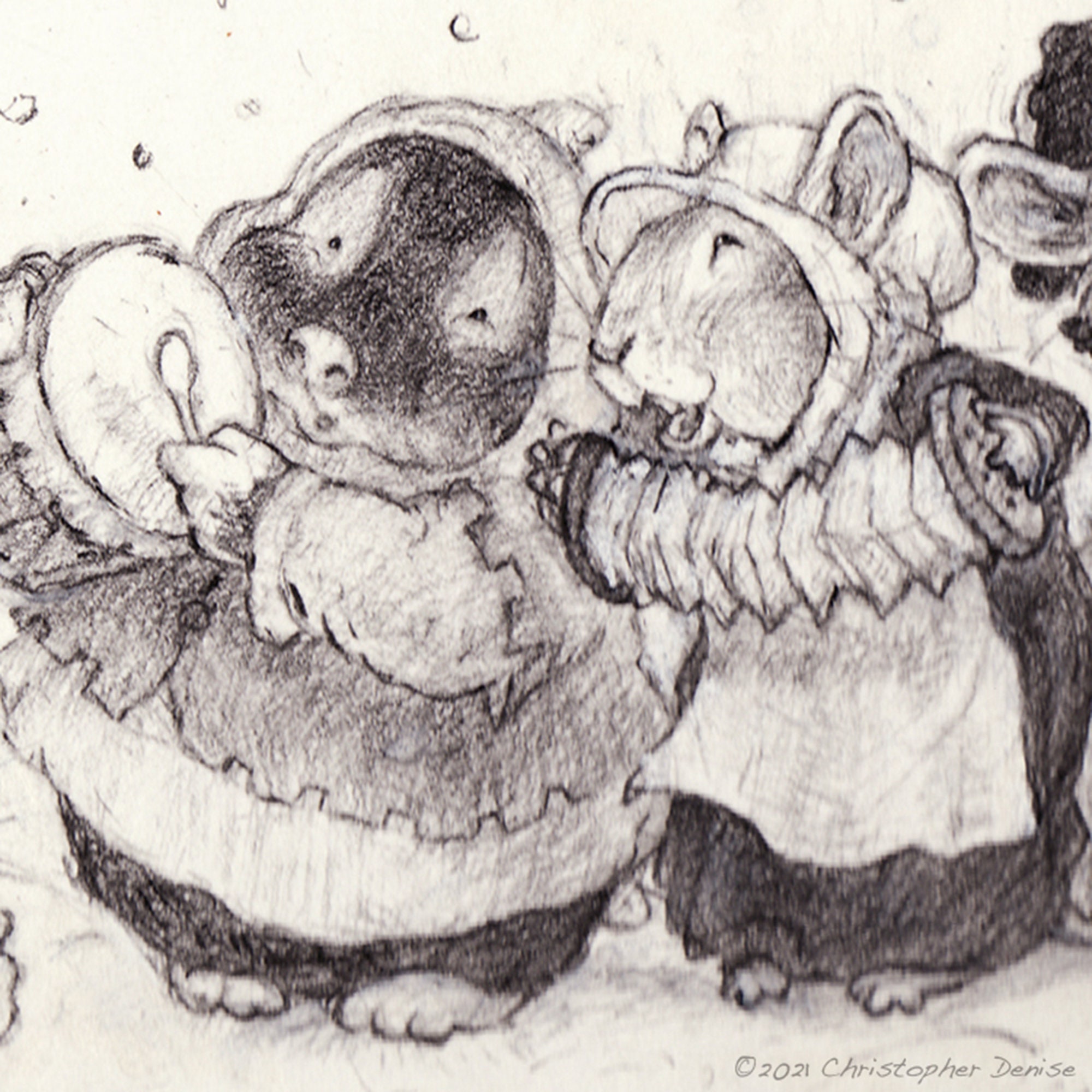 The Redwall Sketchbooks Print Series 7. Happy Holidays A - Etsy