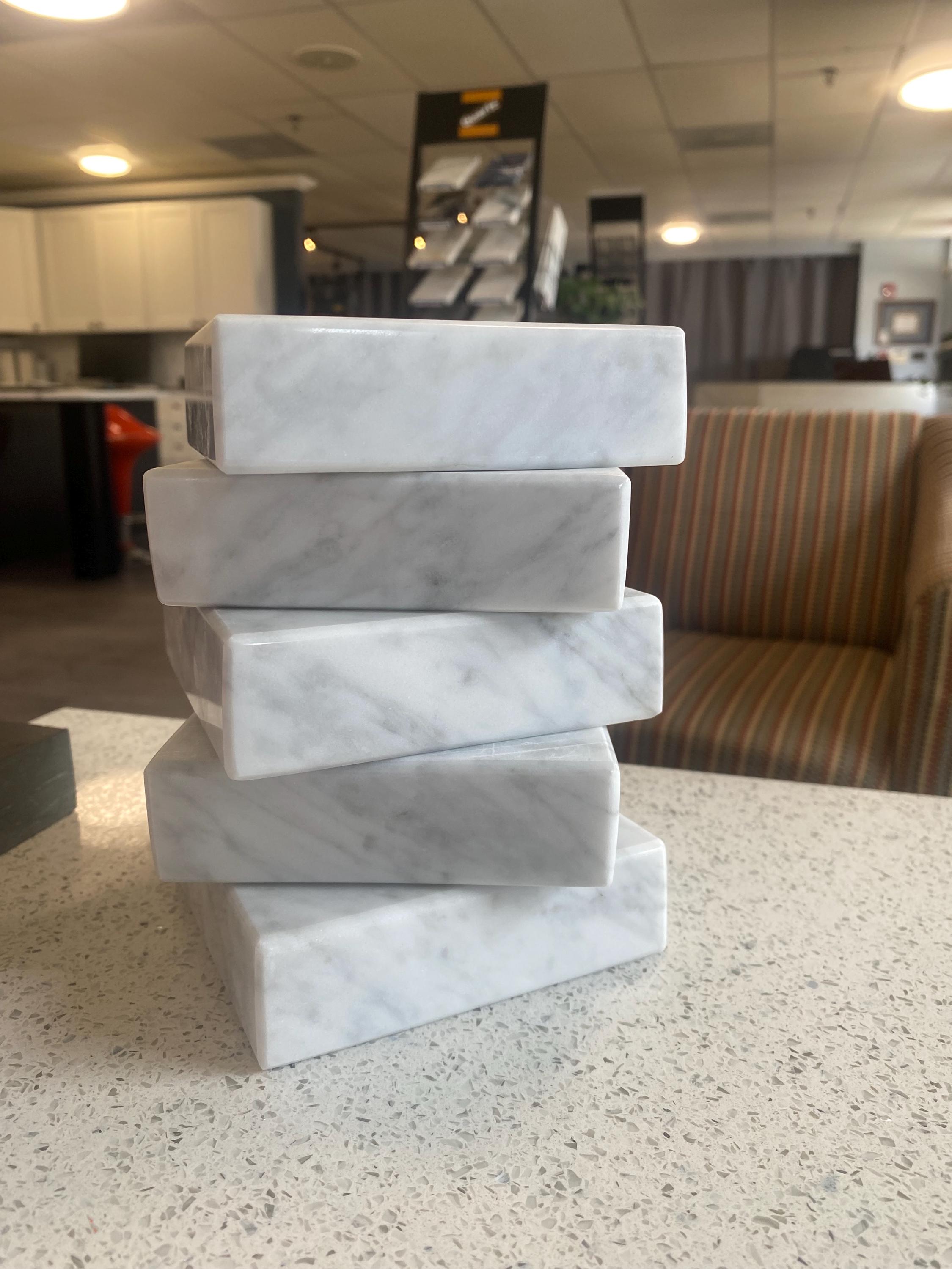 Carrara Marble Squares - Etsy