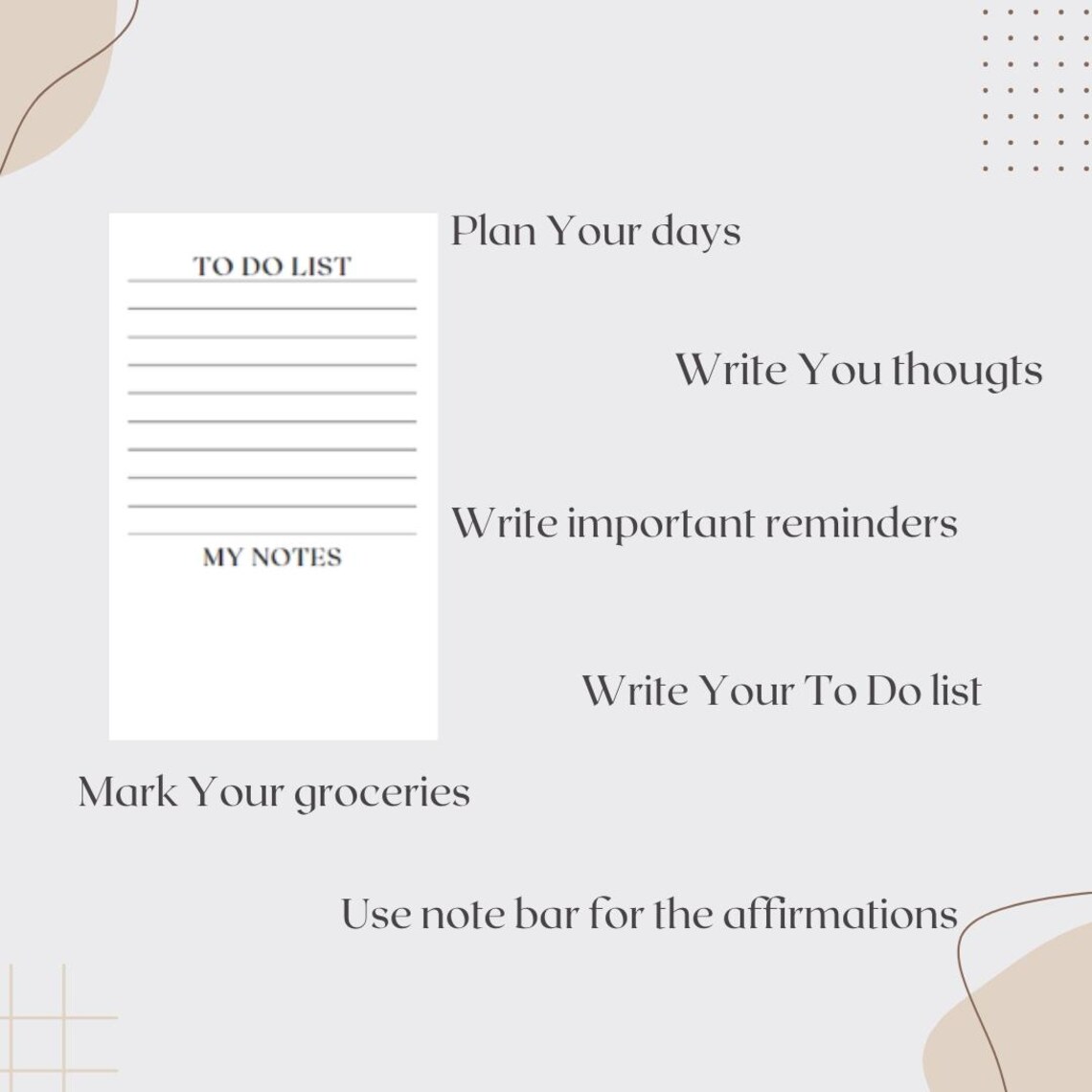 2025 Monthly Calendar With Notes and to Do List, Printable Calendar ...