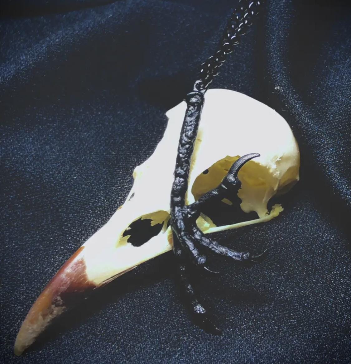 CLAW - Bird Talon Necklace - Raven Claw Pendant - Gothic Jewelry ...