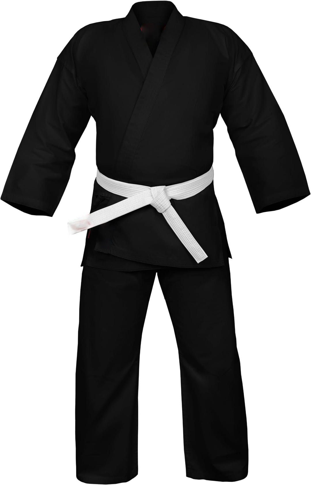 Karate Uniform| Black Karate Gi Uniform With Belt | Heavy Weight Kids ...