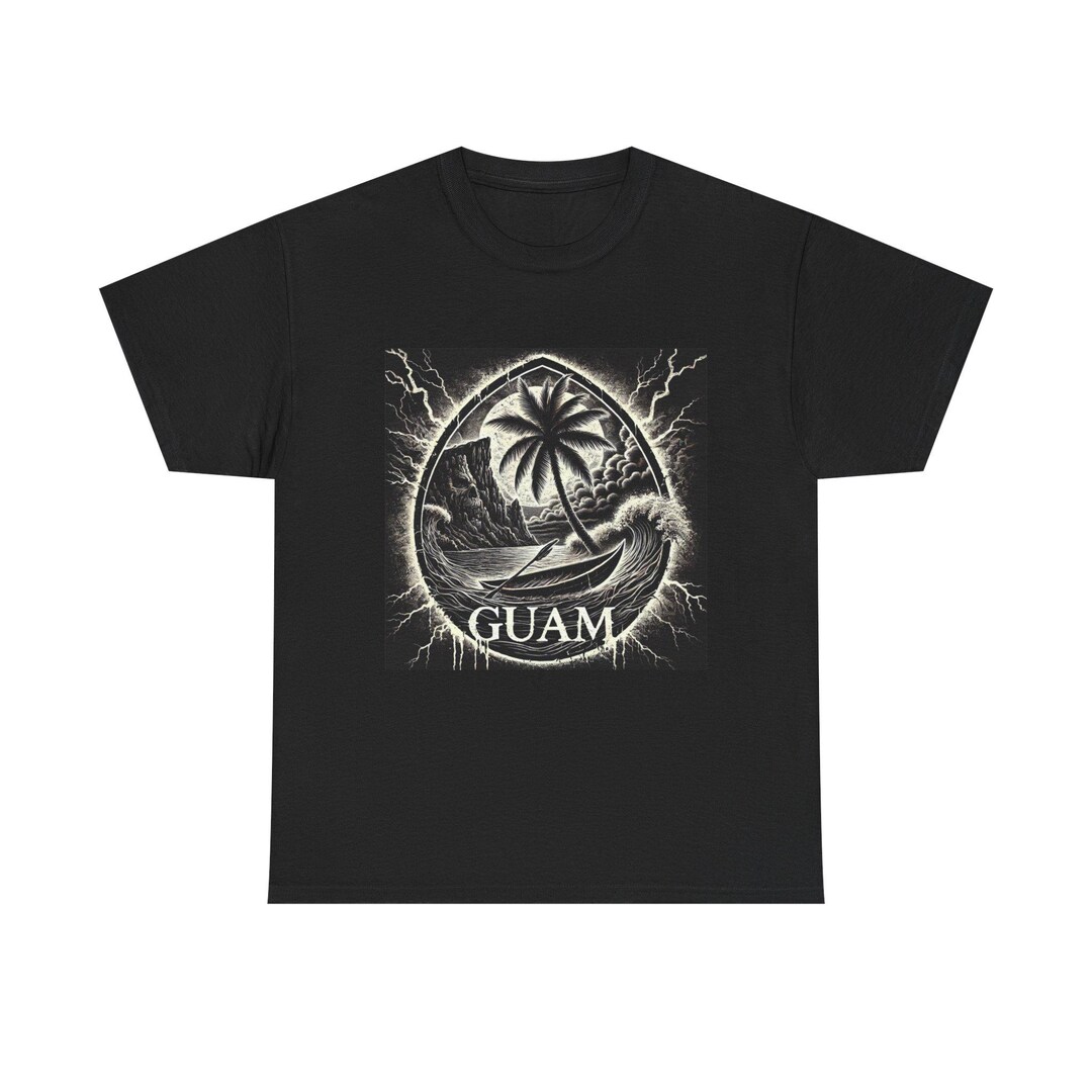 Guam Seal Metal Tee - Etsy