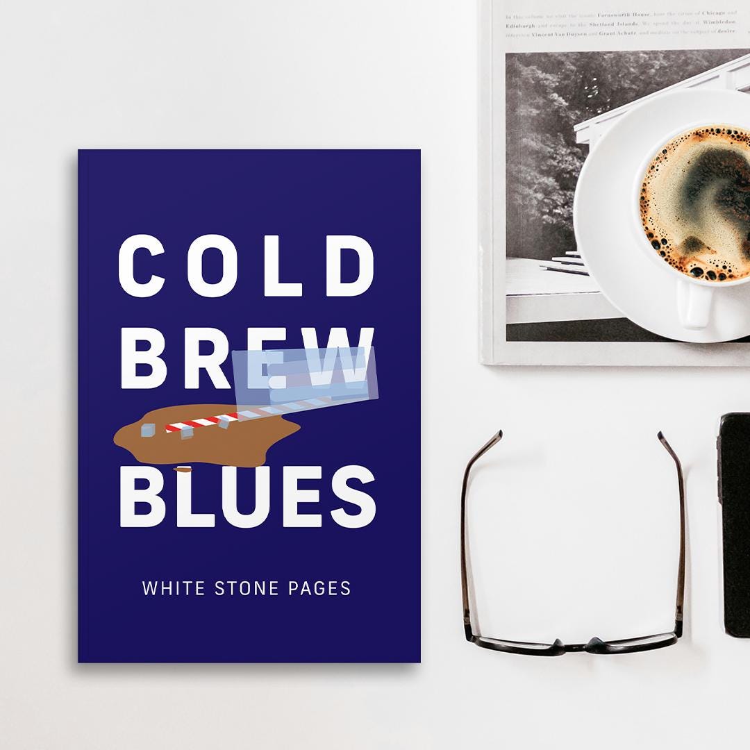 Premade B-format Book Cover Design & Print-ready Spread | "cold Brew ...