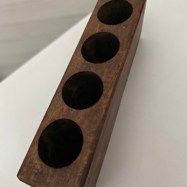Wooden Sugar Mold Candle Holder - Etsy