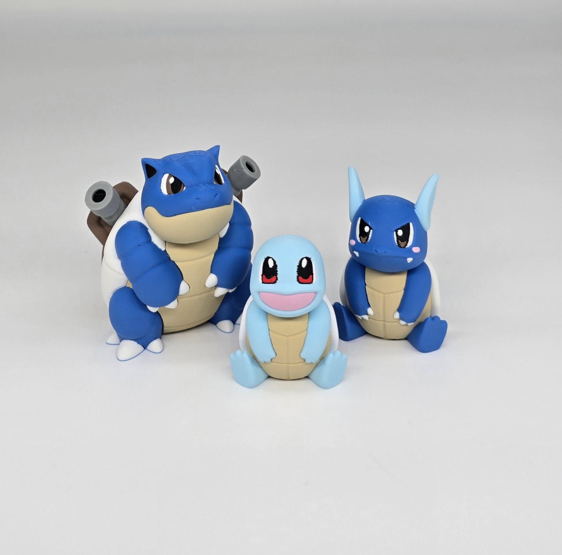 3D Printed Gen 1 Kanto Starter Pokemon Set - Bulbasaur, Ivysaur ...