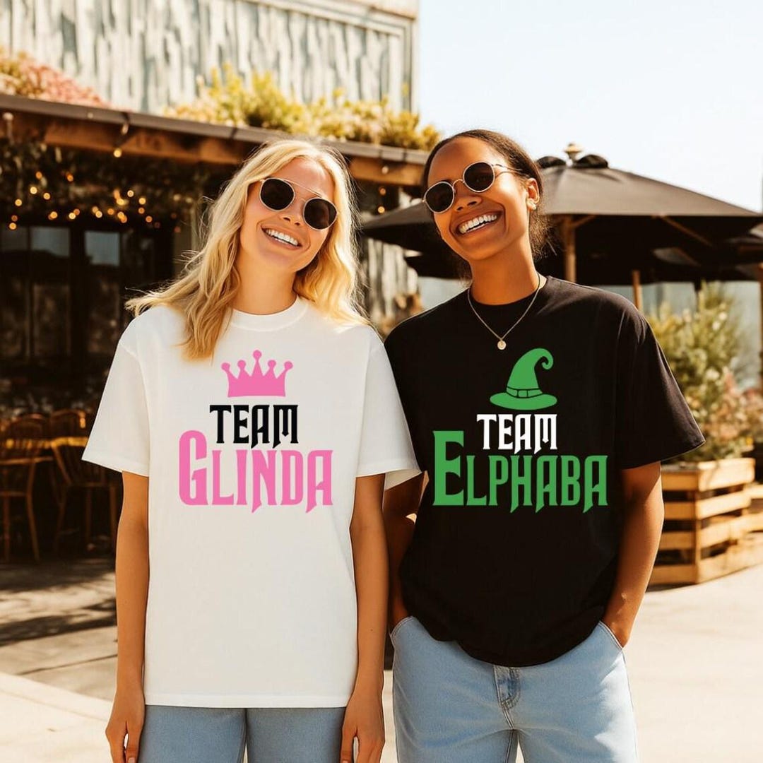 Team Glinda and Team Elphaba PNG - Etsy