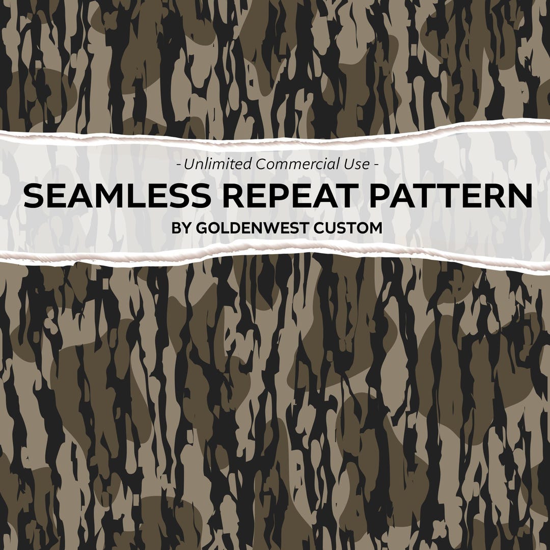 Bottomland Camo, Woods Hunting Designs, Seamless Patterns, Country ...